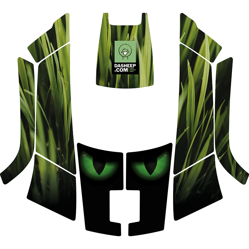 Stickers bush robot mower | DaSheep